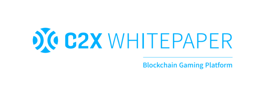C2X 백서 공개 "블록체인 게임 플랫폼의 새로운 기준"