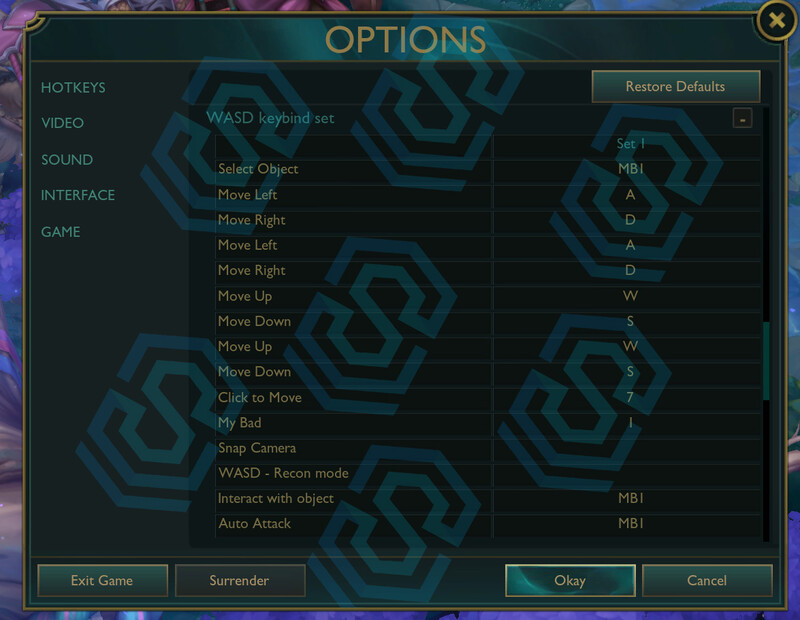 'LoL'에 WASD 이동이 도입된다면?